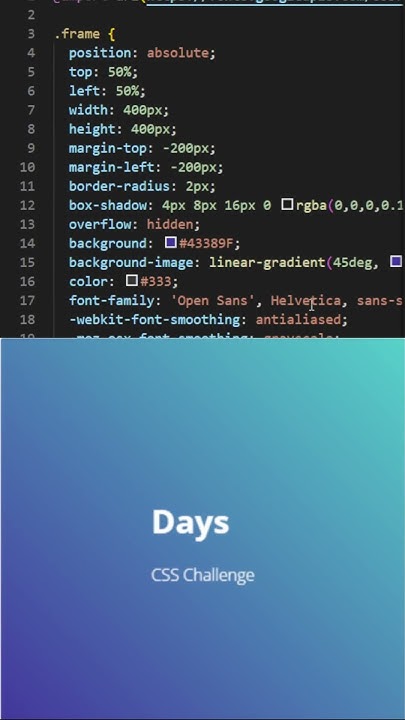 100 Days CSS Challenge: day01 - YouTube
