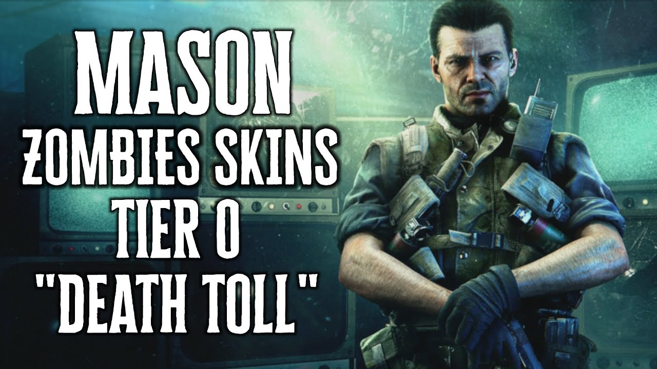 ALL MASON ZOMBIES OPERATOR MISSIONS (Death Toll) Season 6 Black Ops ...