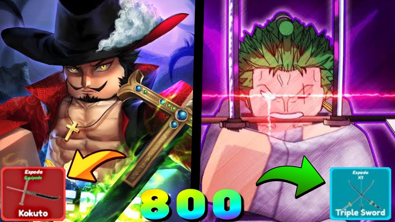 SAGA 21 ! TOP 1 COM YORU + TRIPLE KATANA LVL 800 TA MUITO FORTE NO ONE ...