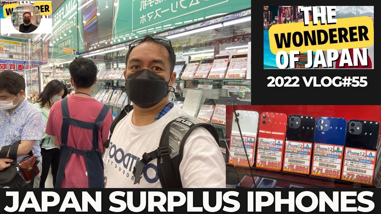 Japan Surplus iPhone | Tokyo Surplus Market Price | #iPhone - YouTube