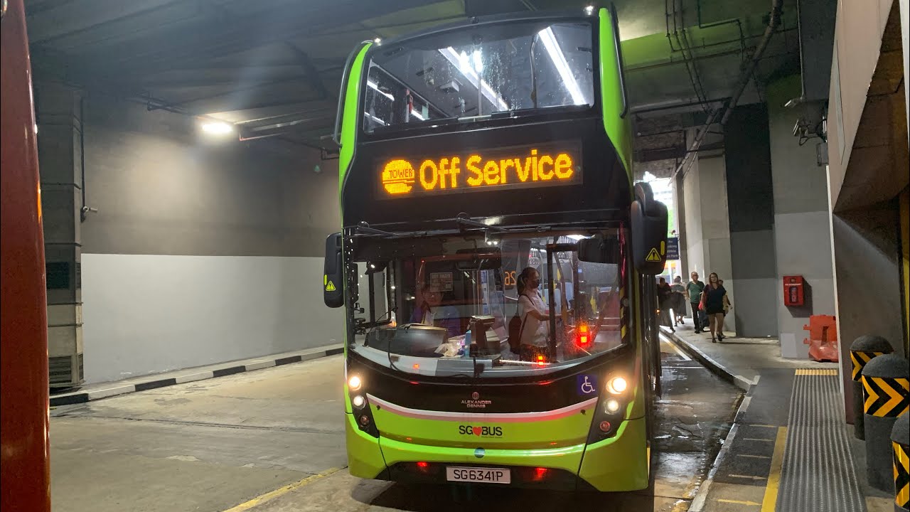 Tower Transit Singapore Express Bus Service 854e Timelapse (SG6341P ...