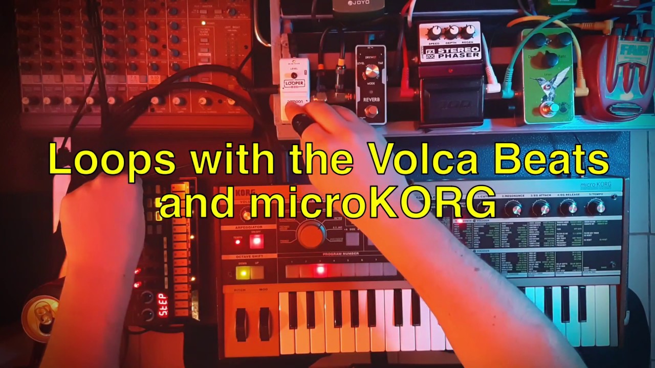 Making MEGA loops on the MicroKORG - YouTube