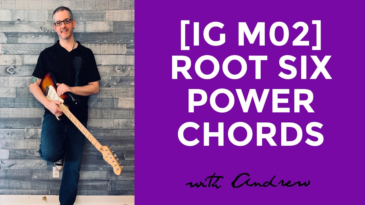Intermediate Guitar Lesson - Moveable Chords Shapes 01 - Power Chords ...