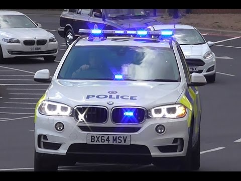 West Midlands Police Armed Response Vehicle Responding - YouTube