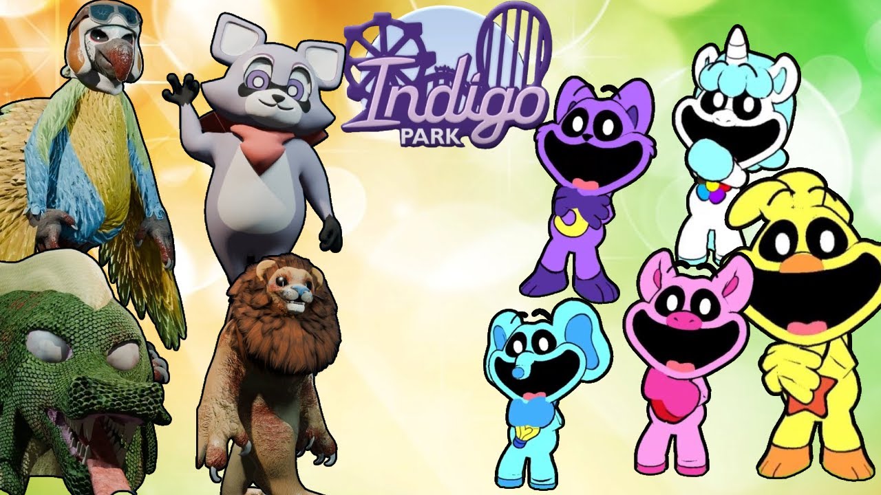 INDIGO PARK fights Pokémon Smiling Critters - YouTube