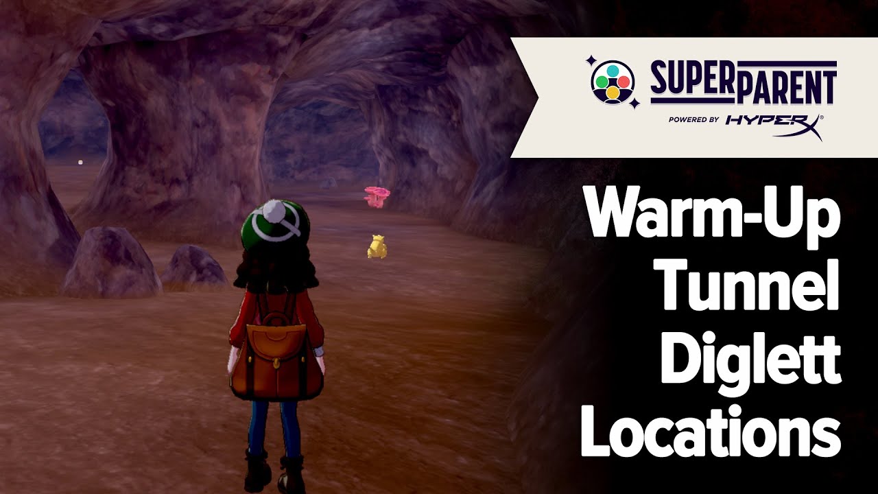Warm-Up Tunnel Diglett Locations - Pokemon Sword and Pokemon Shield ...