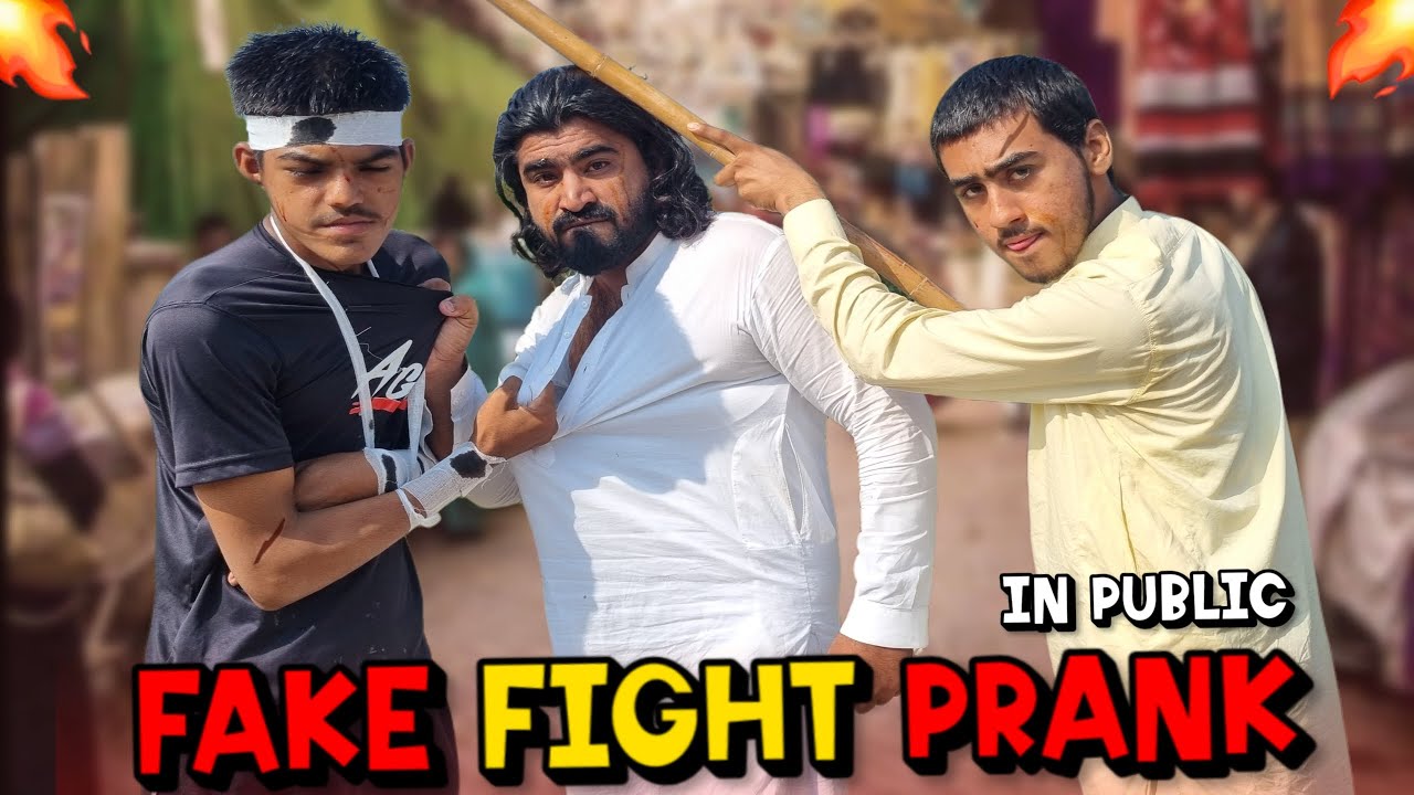 Fake Fight Prank | Prank in Public | Prank in Pakistan @SGDPrank - YouTube