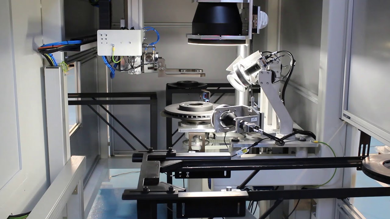 EOL VISION INSPECTION SYSTEM FOR DISC BRAKE - YouTube