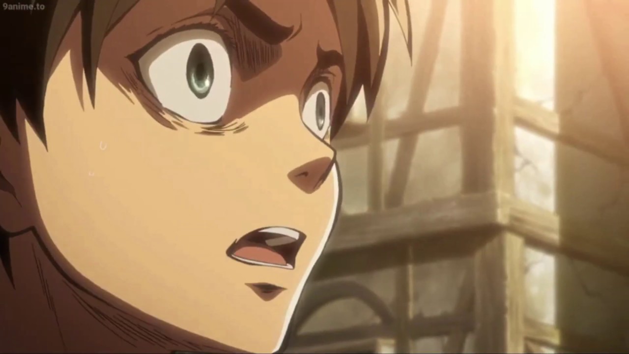 Attack on Titan - First Appearance of Colossal Titan - YouTube