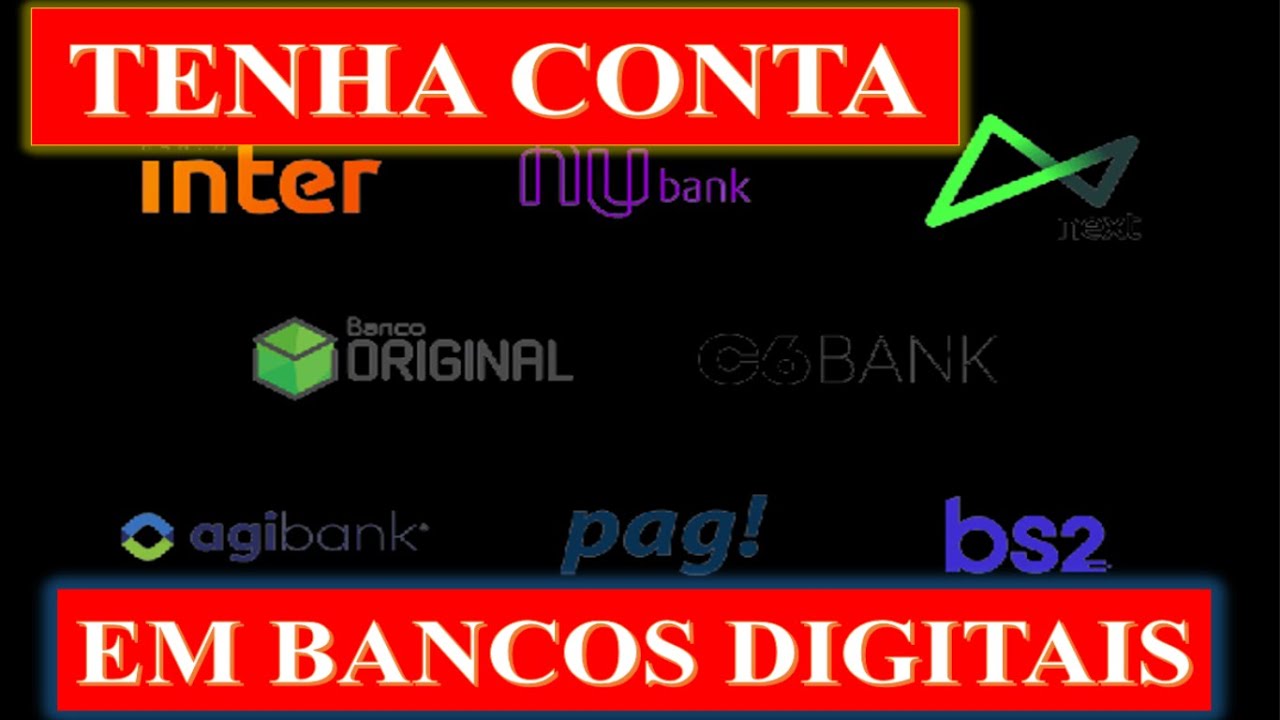 TENHA CONTA EM UM BANCO DIGITAL - CONHEÇA AS VANTAGENS !! - YouTube