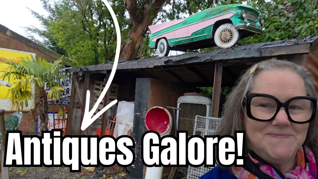 INSANE Amounts of Vintage Collectibles at This British Salvage Yard POV ...