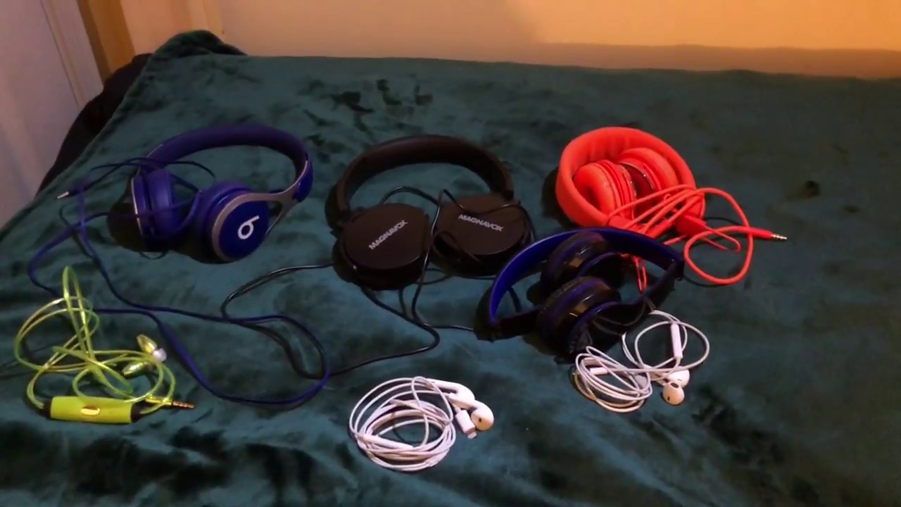 My Headphone And Earbud Collection - YouTube