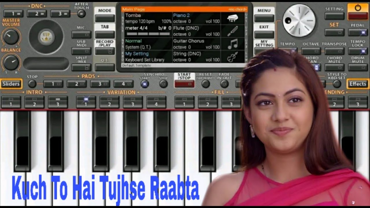 Raabta | Kuch To Hai Tujhse Raabta Piano Tutorial On Org 2020 - YouTube