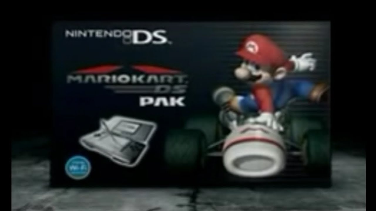 Nintendo DS MarioKart DS Advert 2005 - YouTube