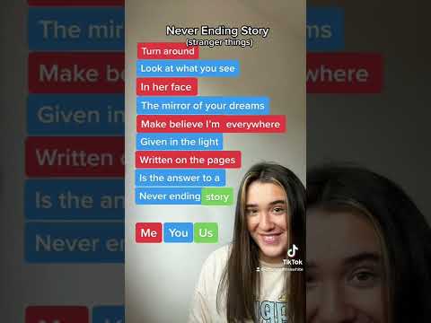 Can you sing this? Never ending story from Stranger Things #shorts