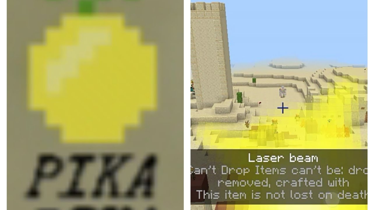 Minecraft one piece pika pika devil fruit - YouTube