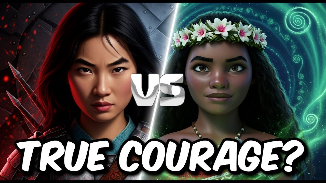Mulan vs. Moana: Who is the TRULY Courageous Heroine? - YouTube