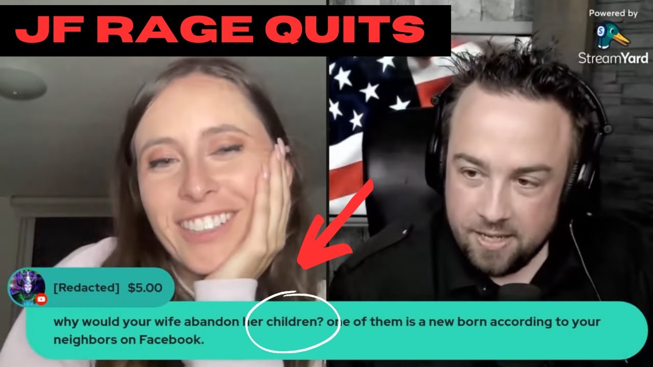 JF Rage Quits Interview with Lauren DeLaguna on Missing Mama JF - YouTube