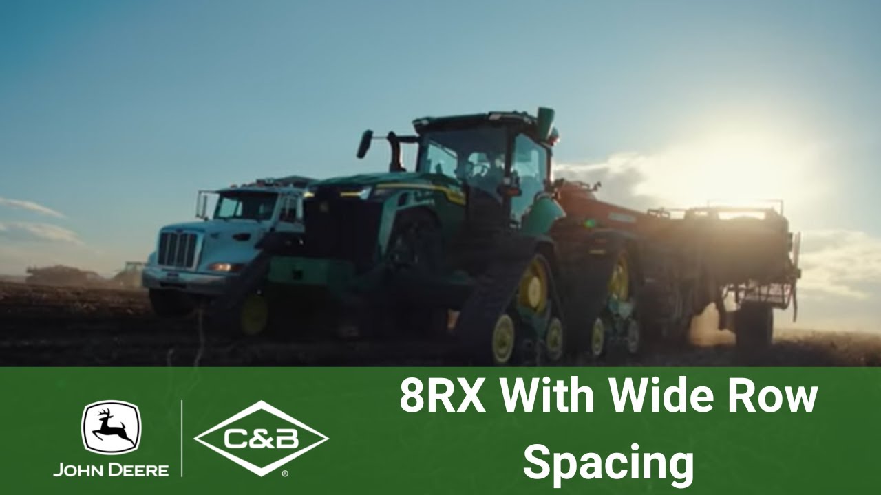 Potato Advantages: 8RX With Wide Row Spacing - YouTube