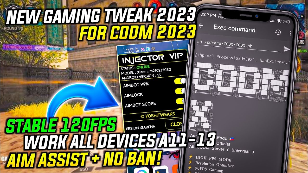 CODM 90FPS TWEAKS + VIP INJECTOR! [ NO ROOT ] - MUST WATCH! - YouTube