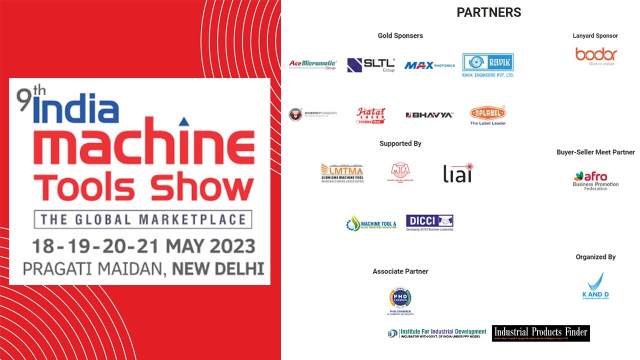 India Machine Tools 2023 Expo | India Machine Tools Show “The Global ...