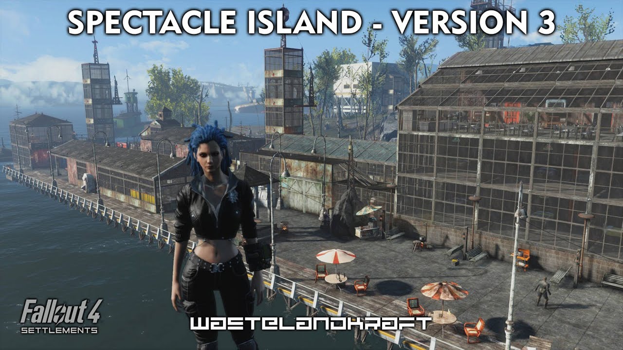 Fallout 4 — Spectacle Island Settlement (v. 3.1 - Final) - YouTube