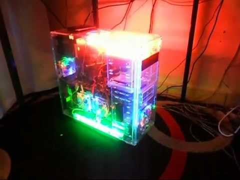 Perspex Computer case - YouTube
