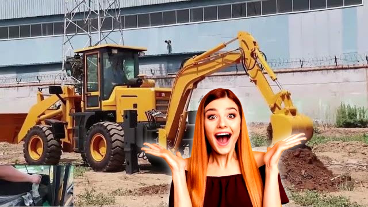 ¿Cómo funciona una retroexcavadora? Todo lo que necesitas saber - YouTube