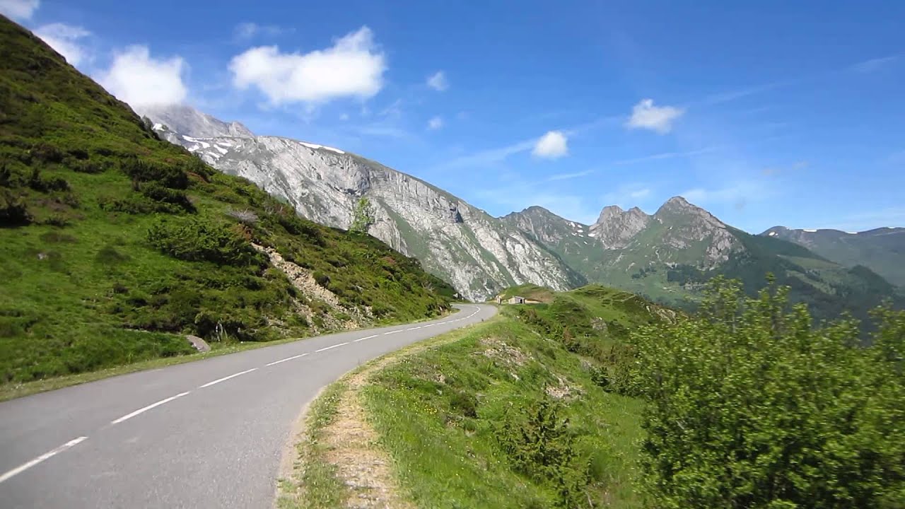 PYRENEES - Col d'Aubisque from Col du Soulor - YouTube
