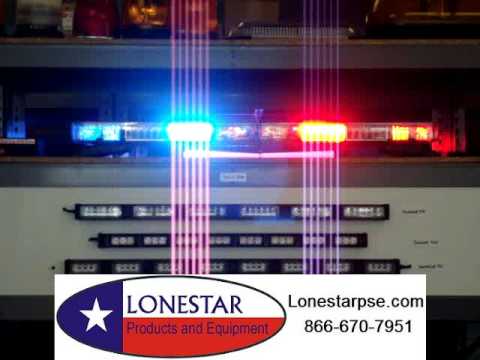 Federal Signal Legend Lightbar Demo - YouTube