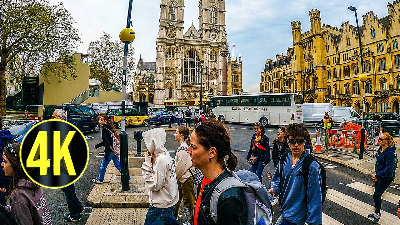 Take a London Walking Tour in 4K Ultra HD | London Travel Vlog - YouTube