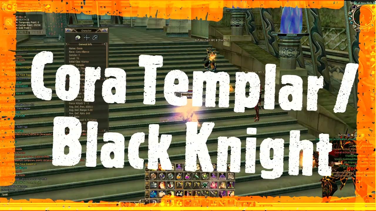 Cora Templar / Black Knight - RF Online PlayPark Desolation - YouTube