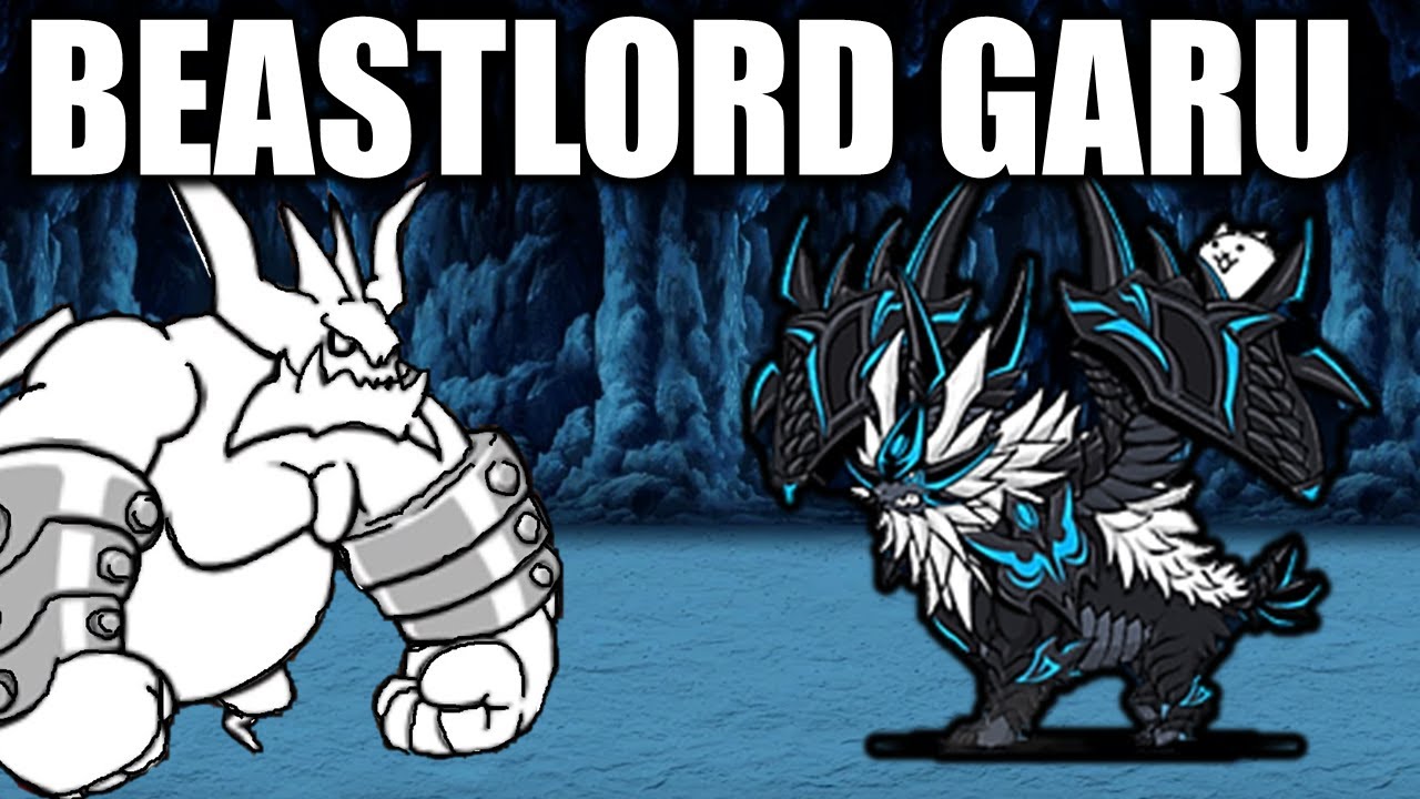 Can I Beat EOC Moon with Only Dark Beastlord Garu - Battle Cats - YouTube