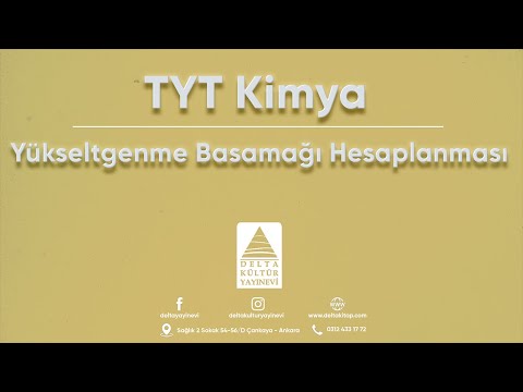 TYT Kimya | Sorularla Konu Anlatımı | Yükseltgenme Basamağı Hesaplanması