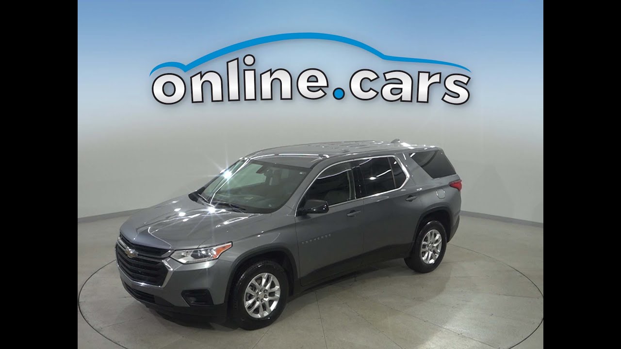 A49278YT Used 2019 Chevrolet Traverse Gray SUV Test Drive, Review, For ...