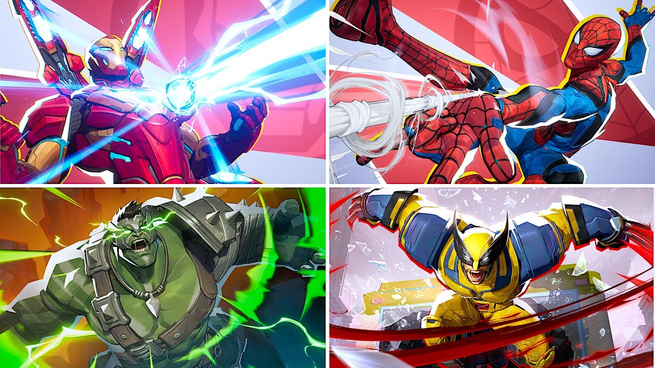 Marvel Rivals - All Characters MVP Animations - YouTube