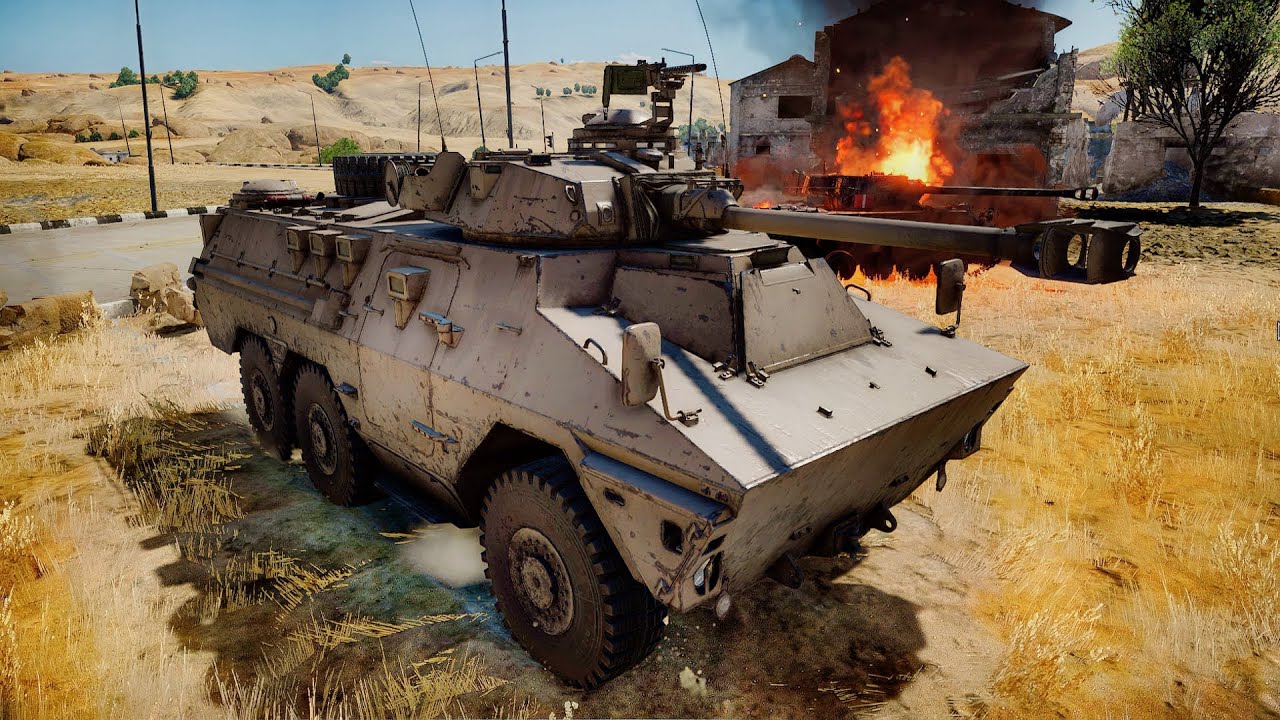 Ratel 90 in Middle East | War Thunder 2.5 - YouTube