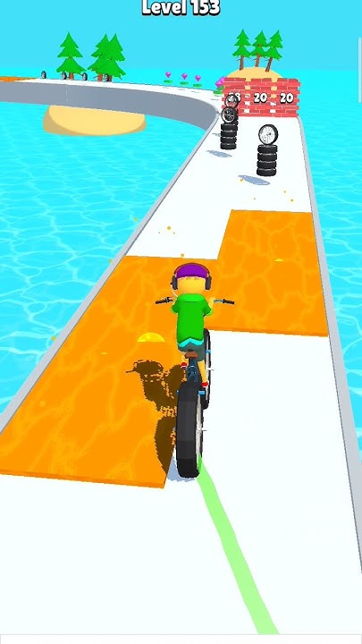 Big Bike Race Level 154 Shorts Ytshorts Games Youtube