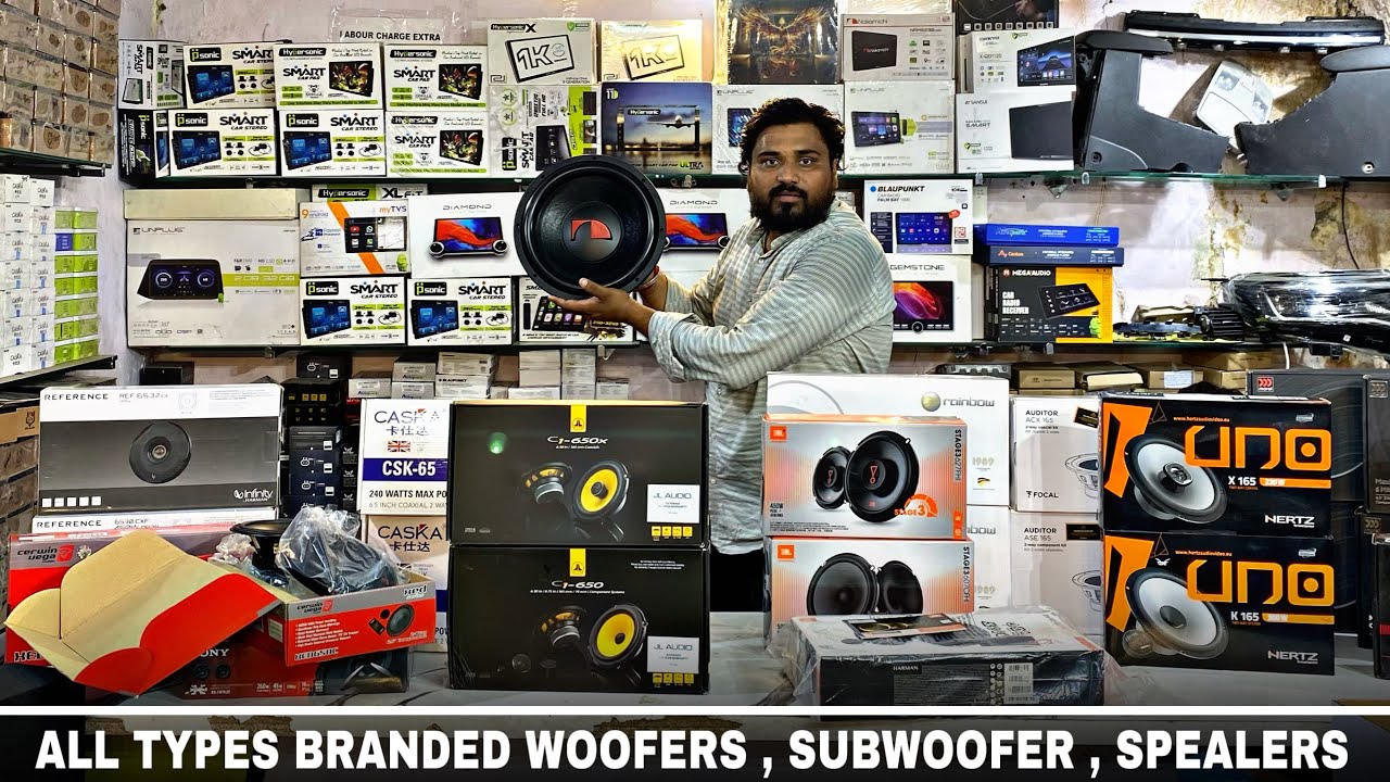 All Types of woofer | Subwoofer | Speakers | Car woofer - YouTube