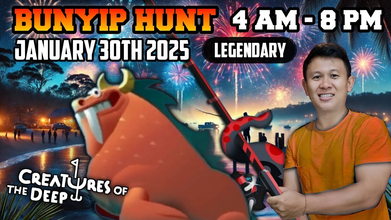 BUNYIP Location THURSDAY, JANUARY 30th 2025 #creaturesofthedeep # ...