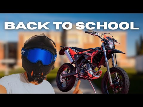 Taking My Beta RR 50 Back To School