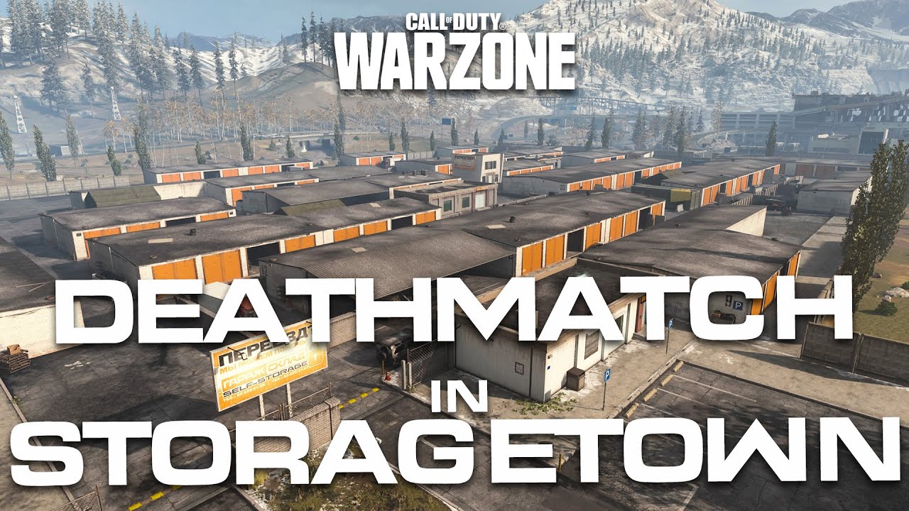 Call of Duty Warzone - Deathmatch Gameplay in Storage Town (No ...