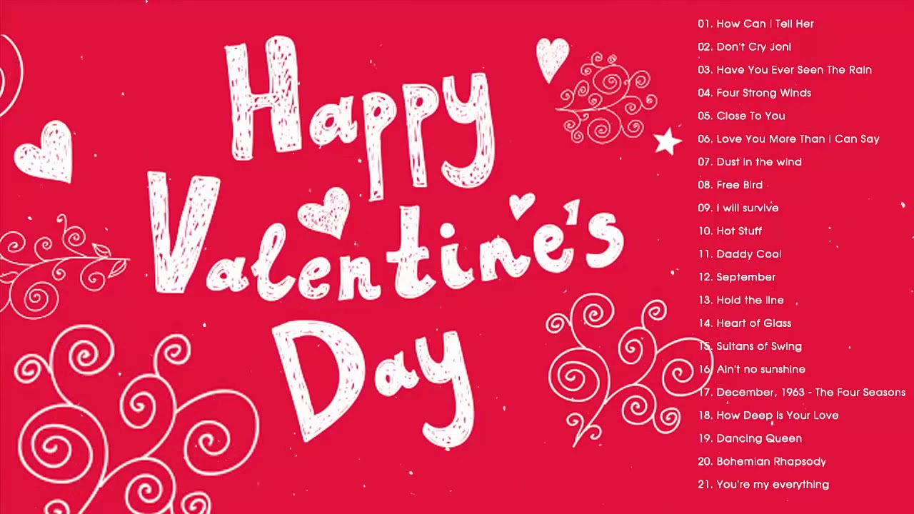 Mejor colección de canciones de amor de San Valentín 2019 canciones de ...