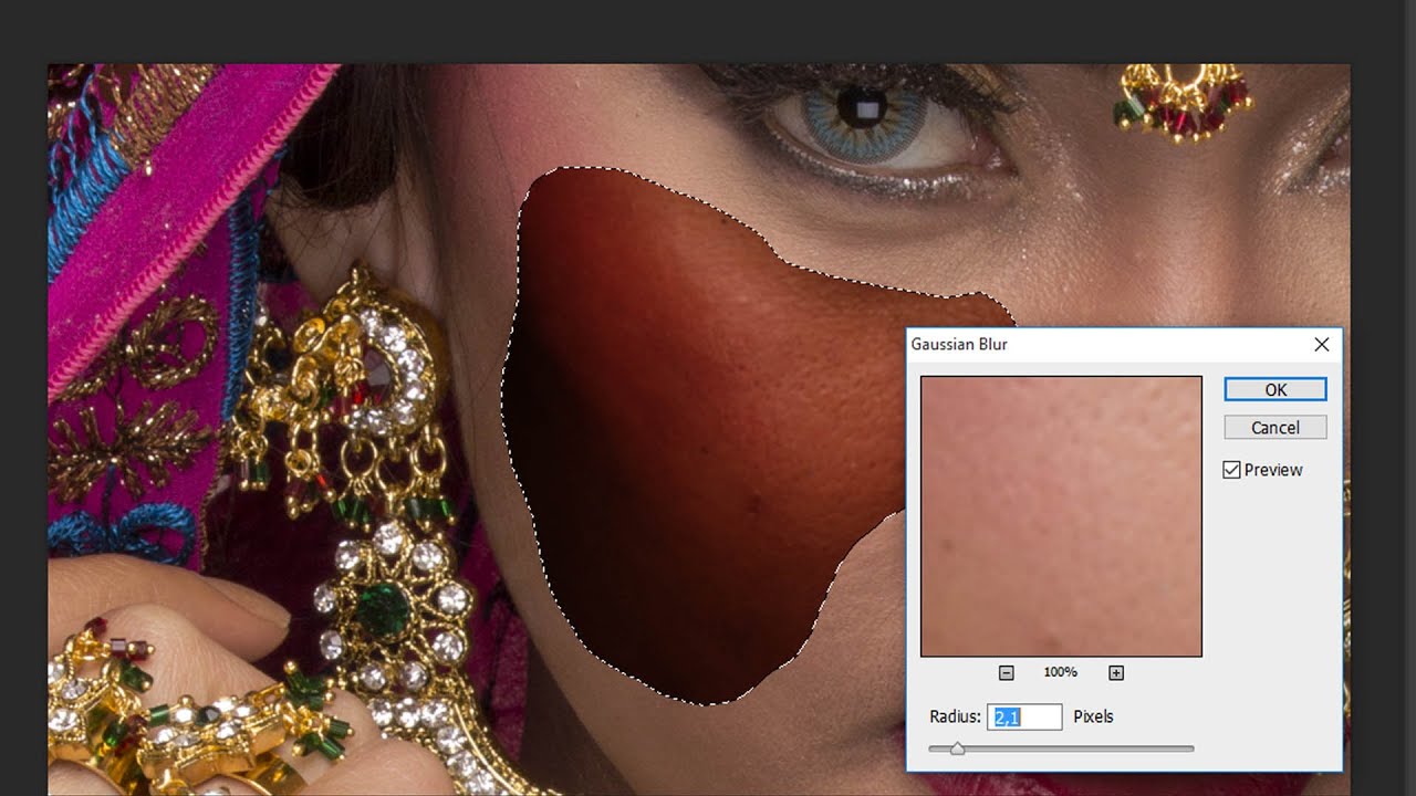 Frequency Separation Technique - Photoshop Tutorial - YouTube
