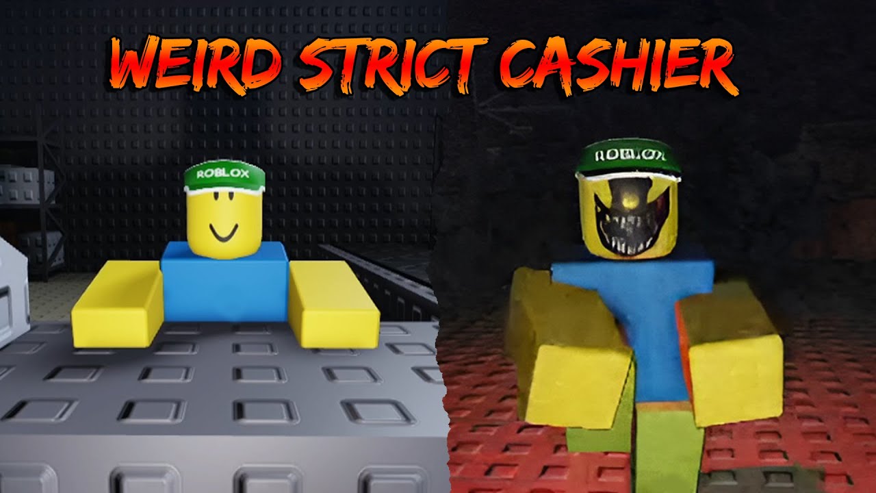 Weird Strict Cashier - Roblox | [Full Walkthrough] - YouTube
