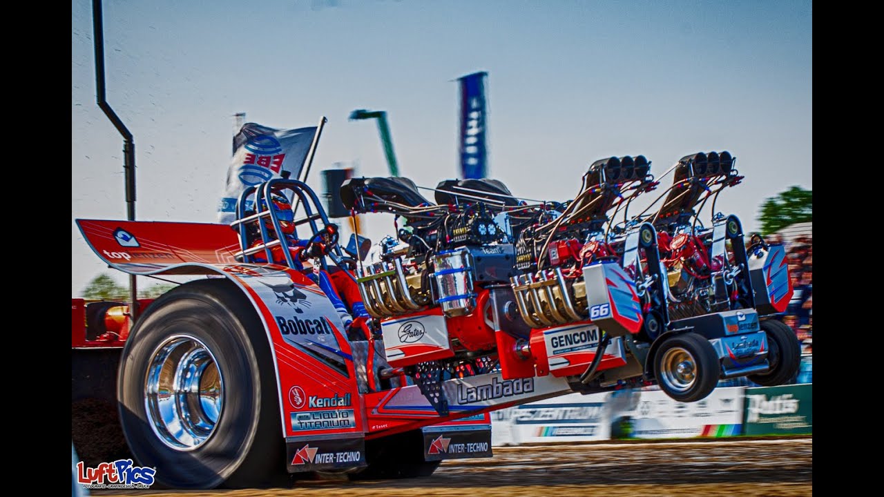 Tractorpulling Team Lambada - Eurocup Heavy Modified - Fuchtorf 2025 - YouTube