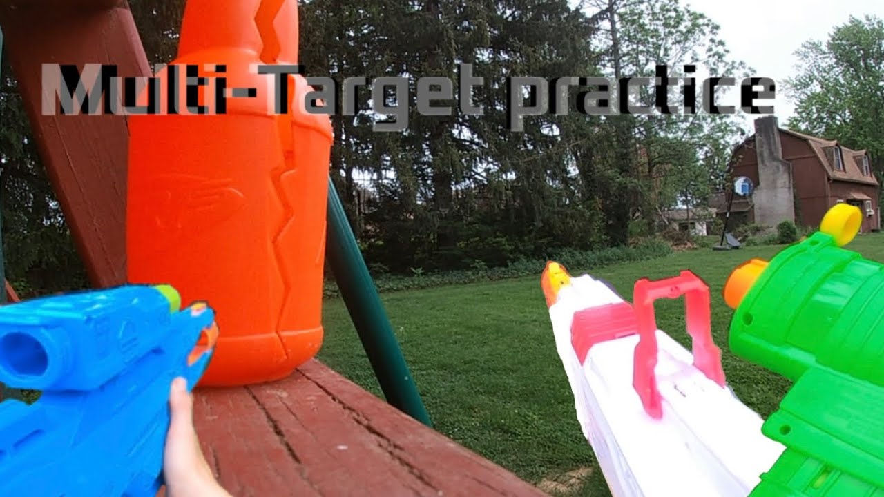 Multi-Target practice pt1 - YouTube
