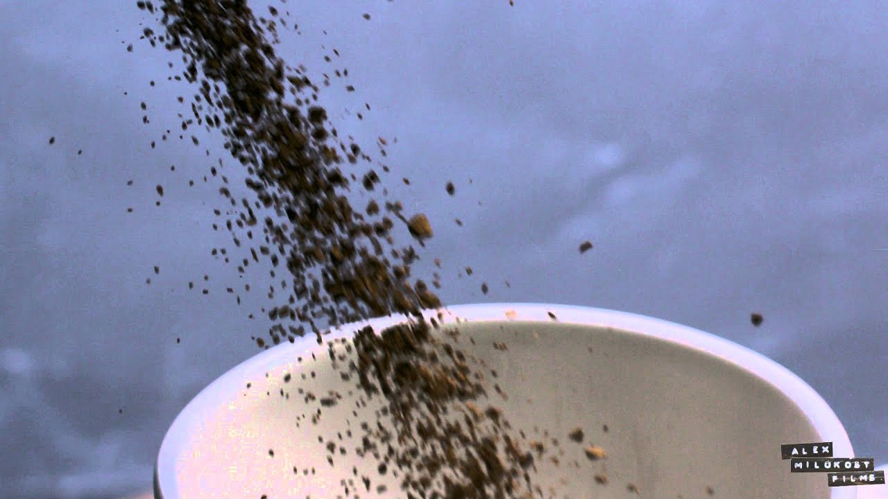 pouring tests with phantom miro lc320s - YouTube