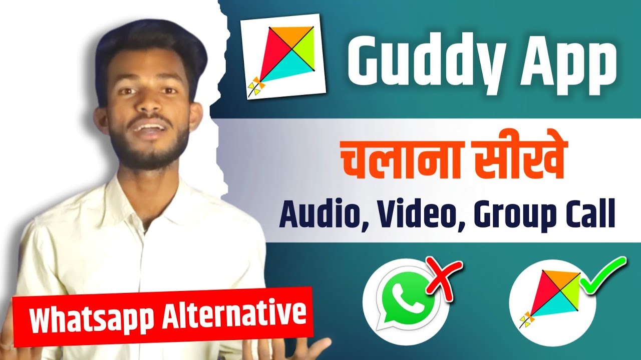 Guddy app kaise use kare | how to use guddy app | guddy app kya hai | whatsapp alternative app ...