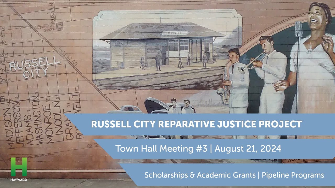 Russell City Reparative Justice Project Town Hall Meeting #3 August 21 ...